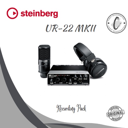 Jual Steinberg UR22 MK2 Recording Pack USB Audio Interface Original UR ...