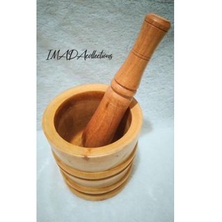 Jual Harga Spesial Lumpang + alu kayu mahoni tebal dan kokoh | Shopee ...