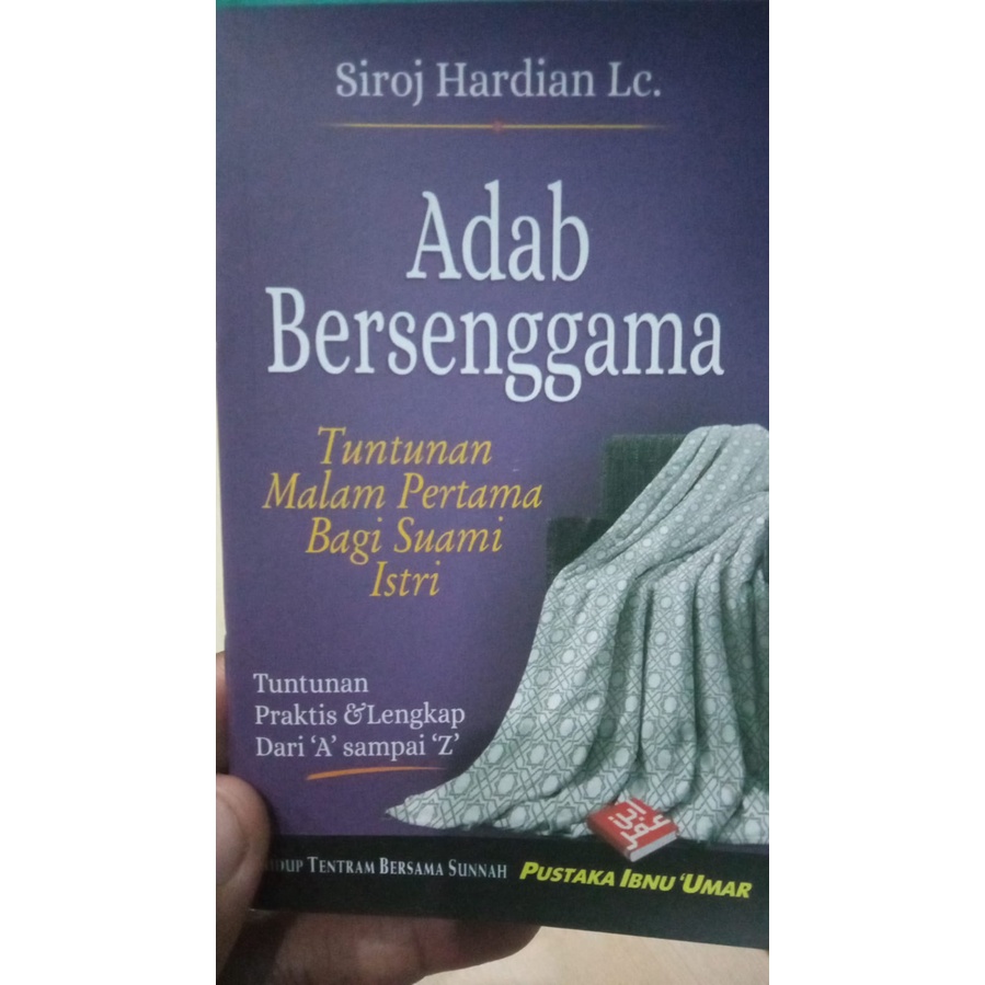 Jual ADAB BERSENGGAMA BAGI SUAMI-ISTRI TUNTUNAN MALAM PERTAMA | Shopee ...