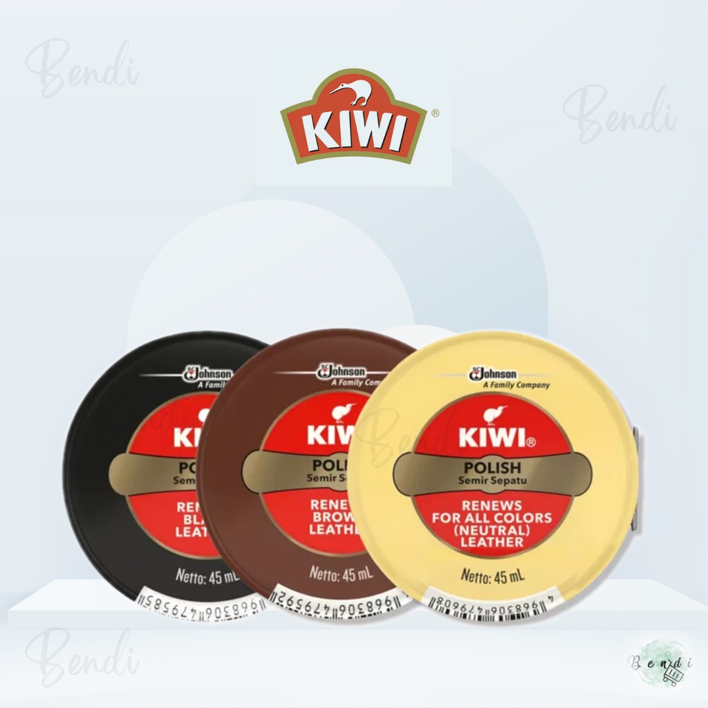 Jual KIWI Semir Sepatu Padat | Brown | Neutral | Black | 17,5 gr | 45 gr | 100 gr | Shopee Indonesia