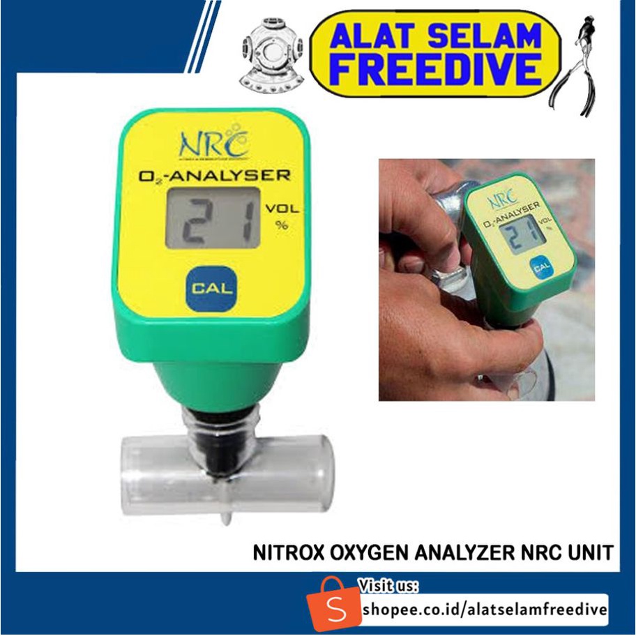 Jual NRC Nitrox Oxygen Analyzer O2 Unit - Not Analox, Not Maxtec ...
