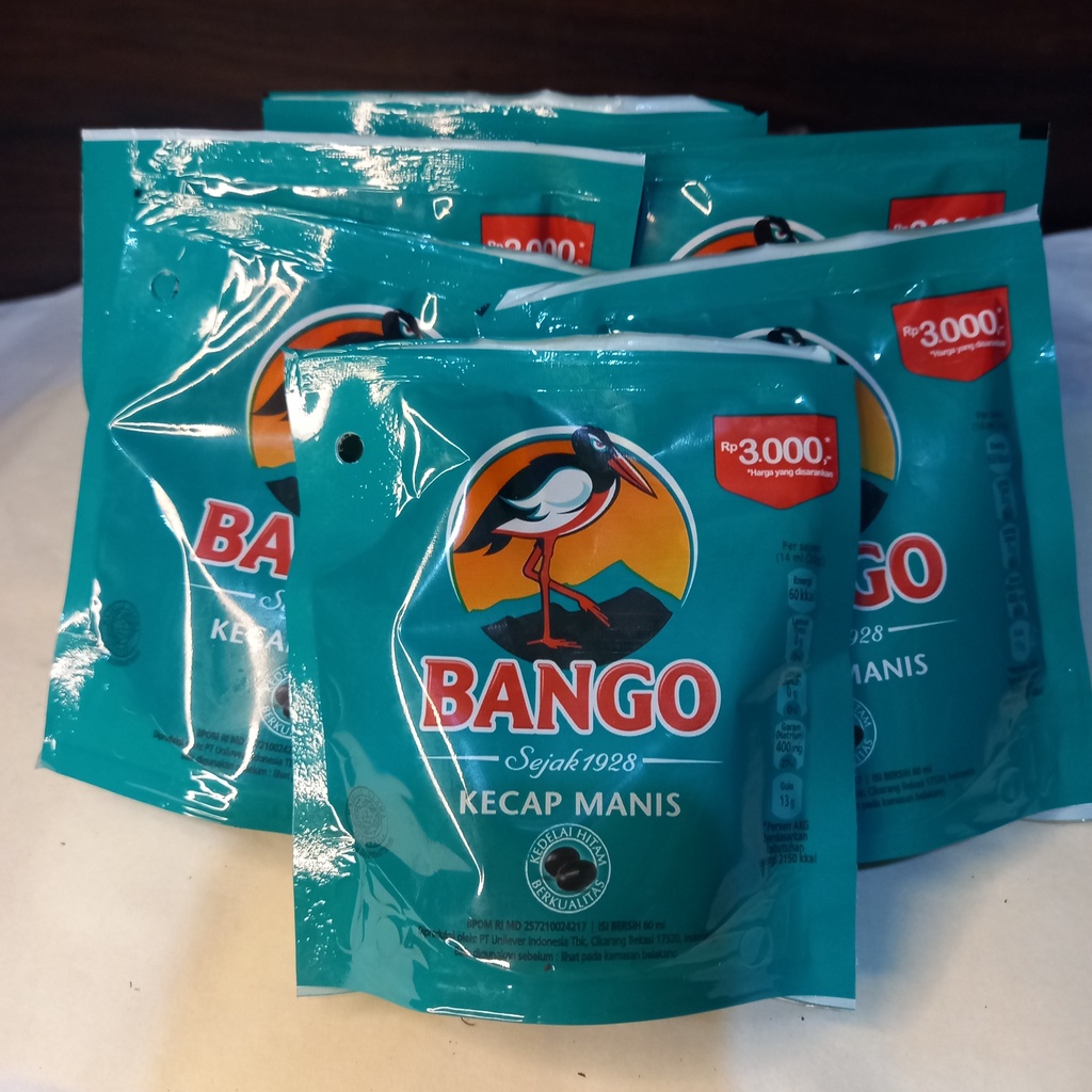 Jual Kecap Bango 60 ML 1 Paket Isi 3 | Shopee Indonesia