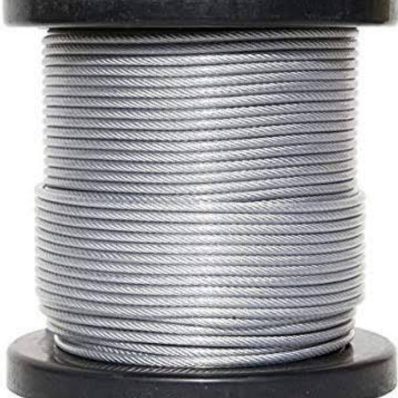 Jual kawat kabel seling lapis pvc sling 6mm milimeter galvanis | Shopee ...