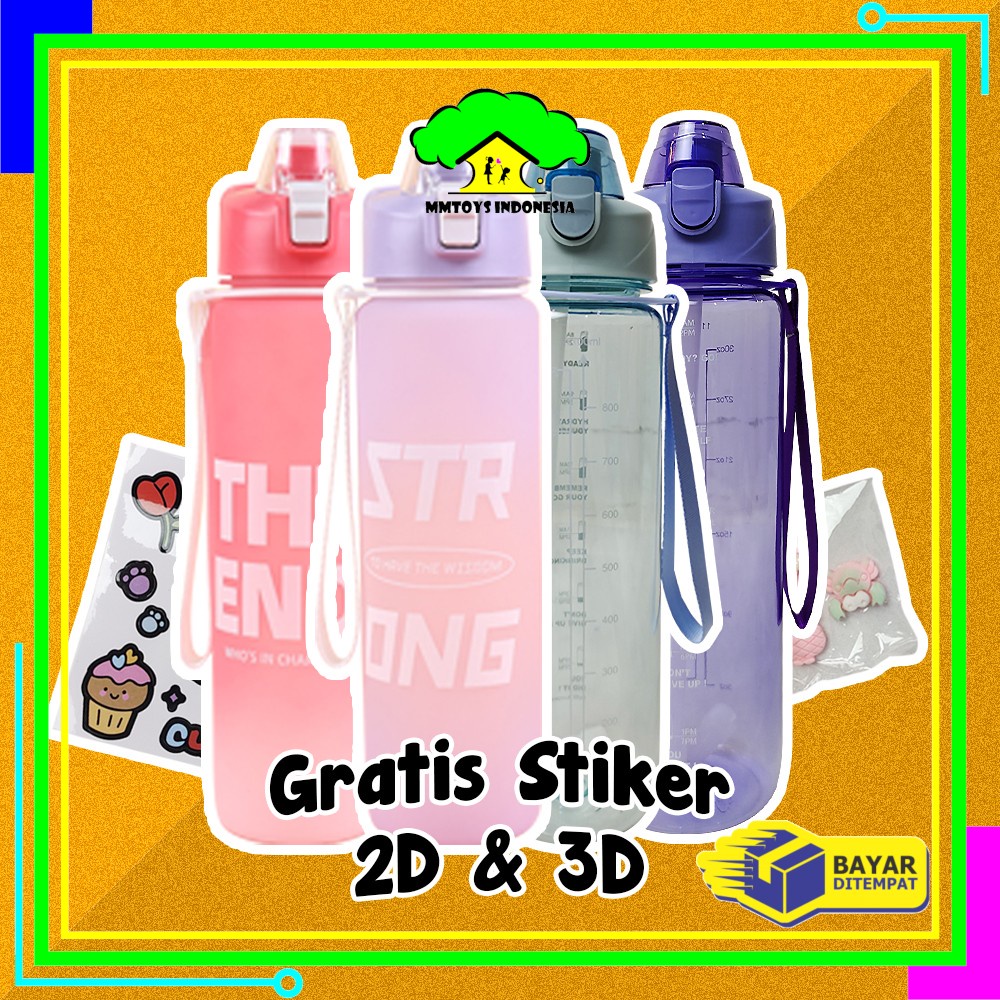 Jual MI-C580 C588 Bottle Botol Minum Tumblr Air 1 Liter / Botol ...