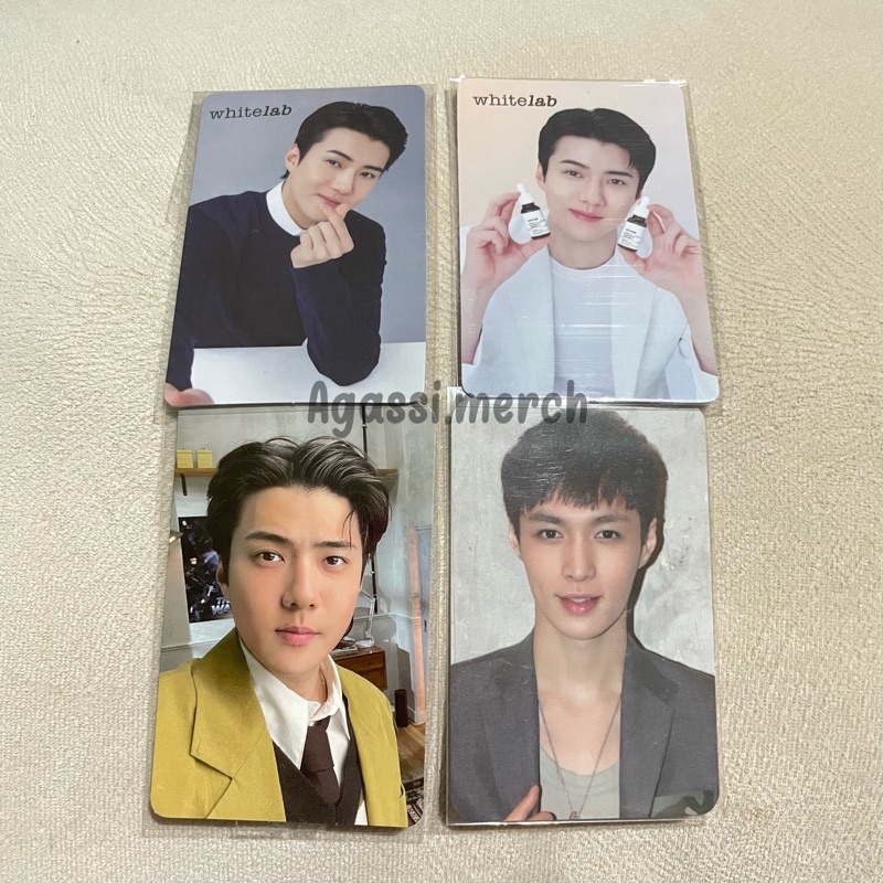 Jual [READY STOCK] exo sehun lay photocard whitelab x sehun dftf orgel ...