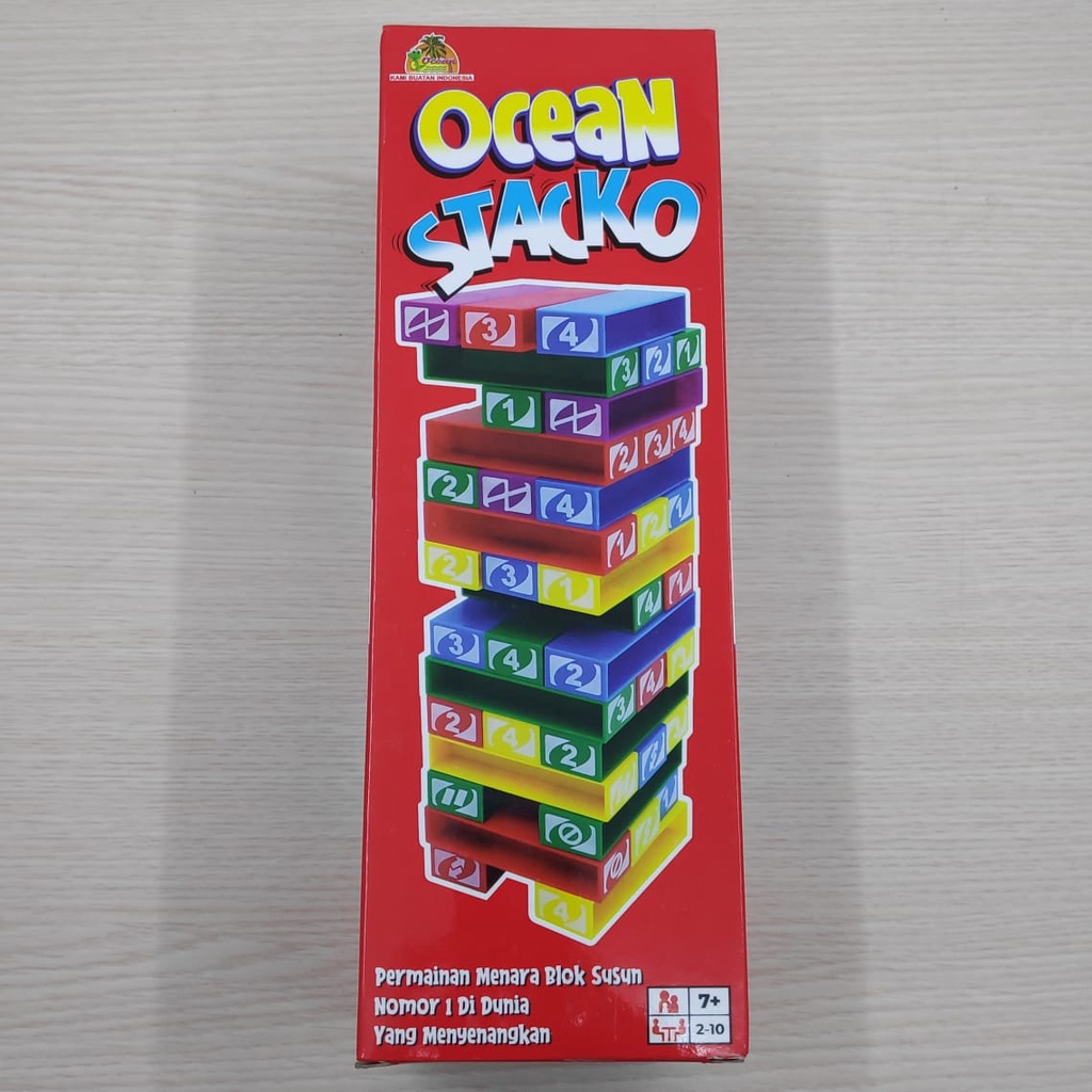 Jual MAINAN EDUKASI UNO STACKO OCEAN STACKO MAINAN ANAK MENARA BALOK ...