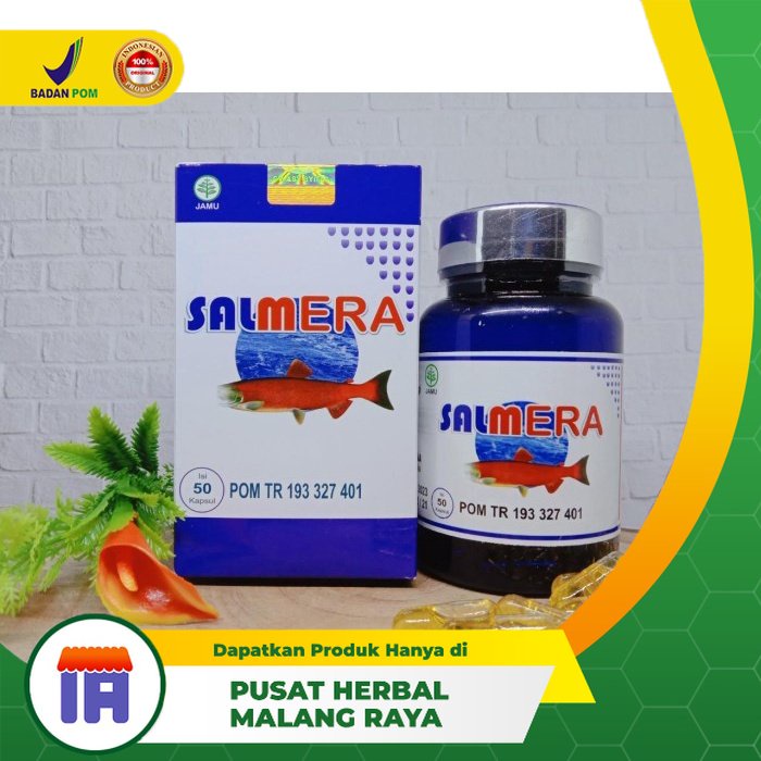 Jual SALMERA FISH LIVER OIL MINYAK IKAN SALMON VITAMIN PINTAR DAN PENAMBAH NAFSU MAKAN Anak Dan ...