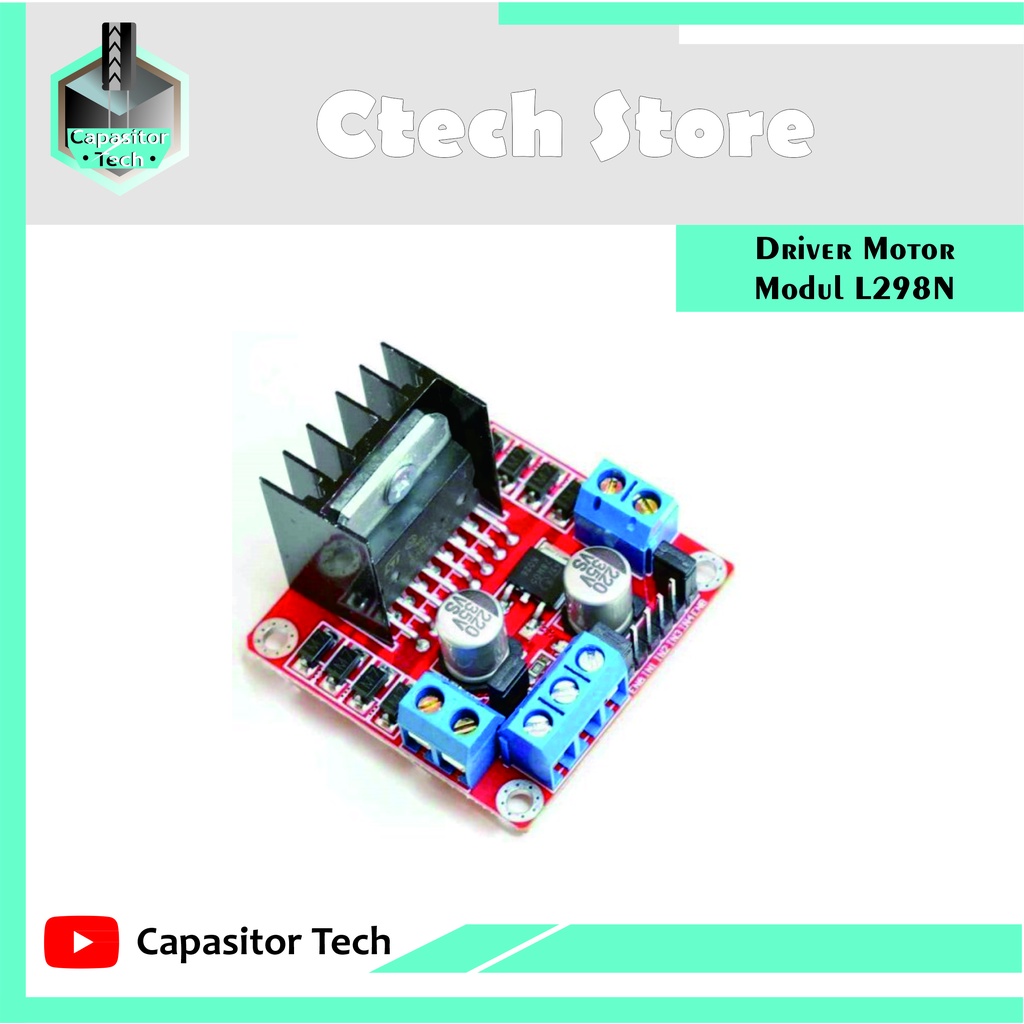 Jual L298N MODULE Driver Motor Dual H-Bridge | Shopee Indonesia