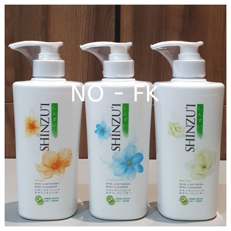 Jual Shinzui body cleanser 480 ml pump sabun mandi cair liquid soap ...