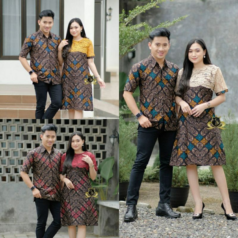 Jual Batik Couple Gereja / Batik Pasangan Natal / Dress Natal | Shopee ...