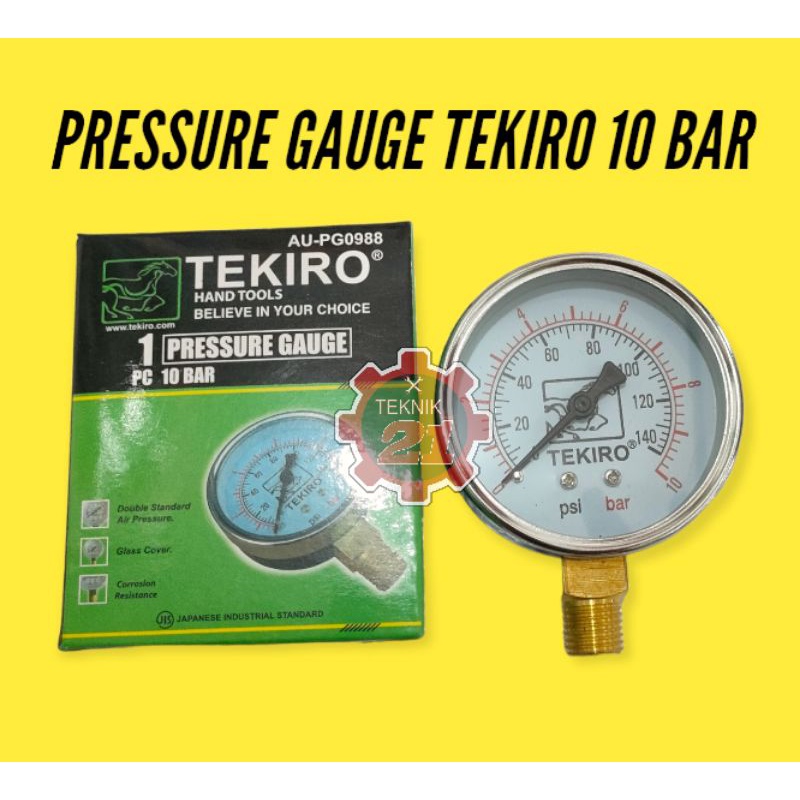 Harga Manometer Tekiro 10 BAR Terbaru Jan 2025 | BigGo Indonesia