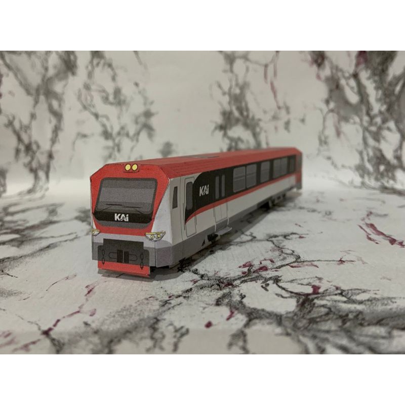 Jual DIY Miniatur Papercraft Kereta FEEDER KCIC | Shopee Indonesia