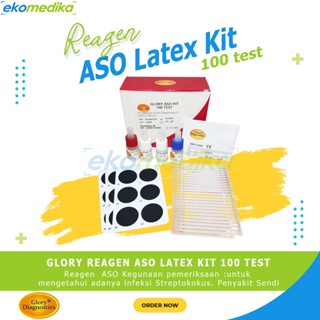 Jual Reagen ASO Latex / ASTO Latex Kit 100 Test Glory Diagnostic ...