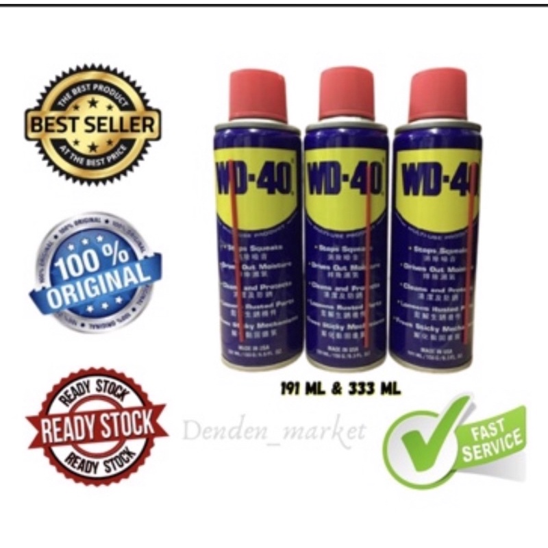 Jual WD-40 /WD semprot BESAR 333ml / penghilang karat/ memperlancar ...