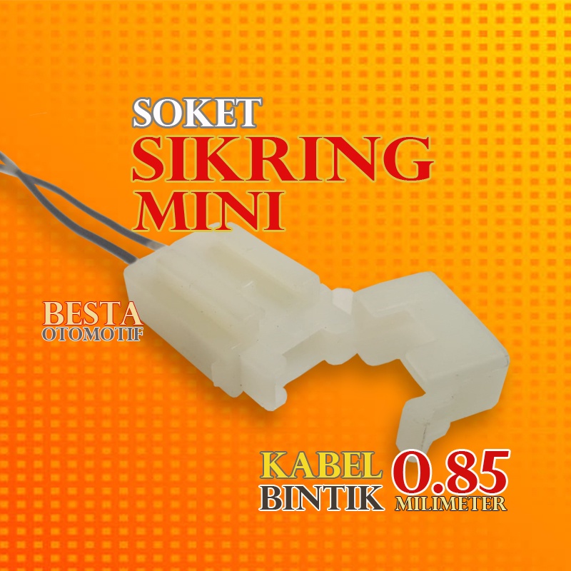 Jual Box Sikring Mini, Rumah Sikring Ukuran Kecil Sepeda Motor 2 Kabel ...