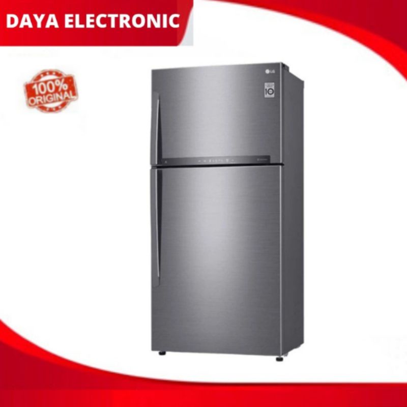 Jual KULKAS JUMBO LG 2 PINTU INVERTER GN H702HLHL | Shopee Indonesia