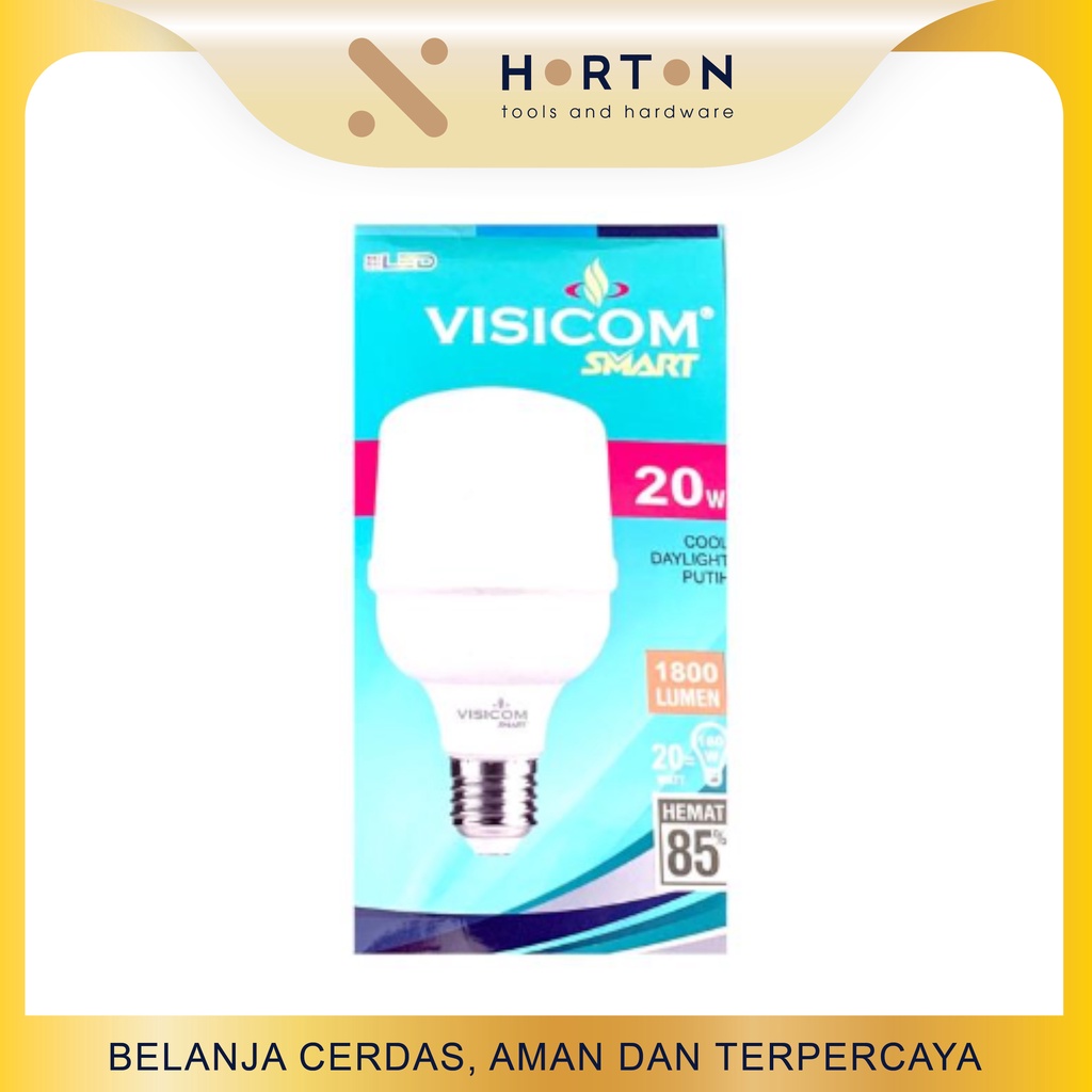 Jual Visicom LED Bulb Kapsul 20 Watt | Shopee Indonesia
