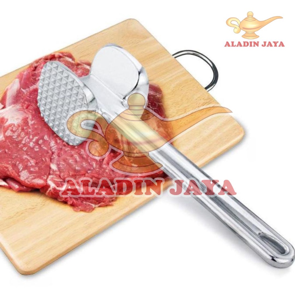 Jual Alat Pemukul Daging/Pemipih Daging Stainless | Shopee Indonesia