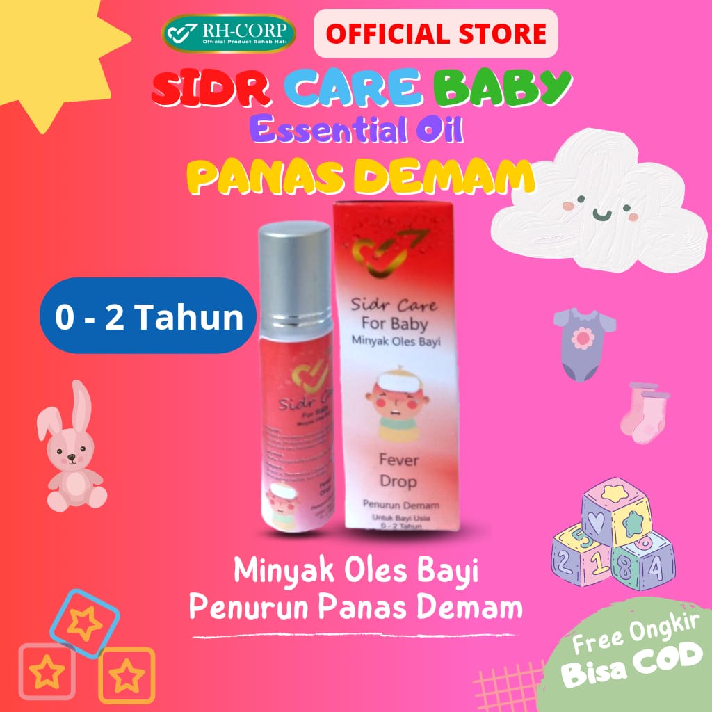 Jual Sidr Care For Baby Merah Fever Drop Penurun Panas Demam Pada Bayi ...