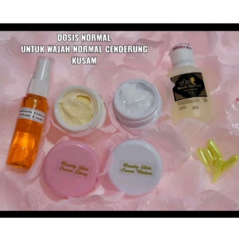 Jual paket lengkap cream beauty skincare kuning original | Shopee Indonesia