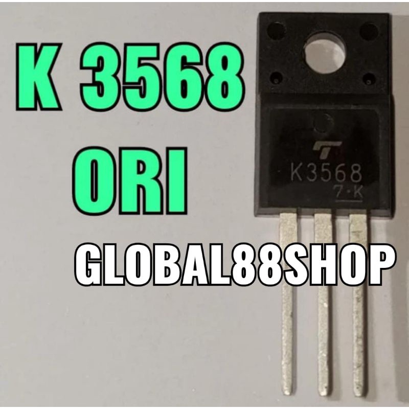 Jual TR N-CHANNEL POWER MOSFET SK3568 2SK3568 K3568 2SK 3568 SK K 12A500V 48A MAX FULSE FET 12A ...