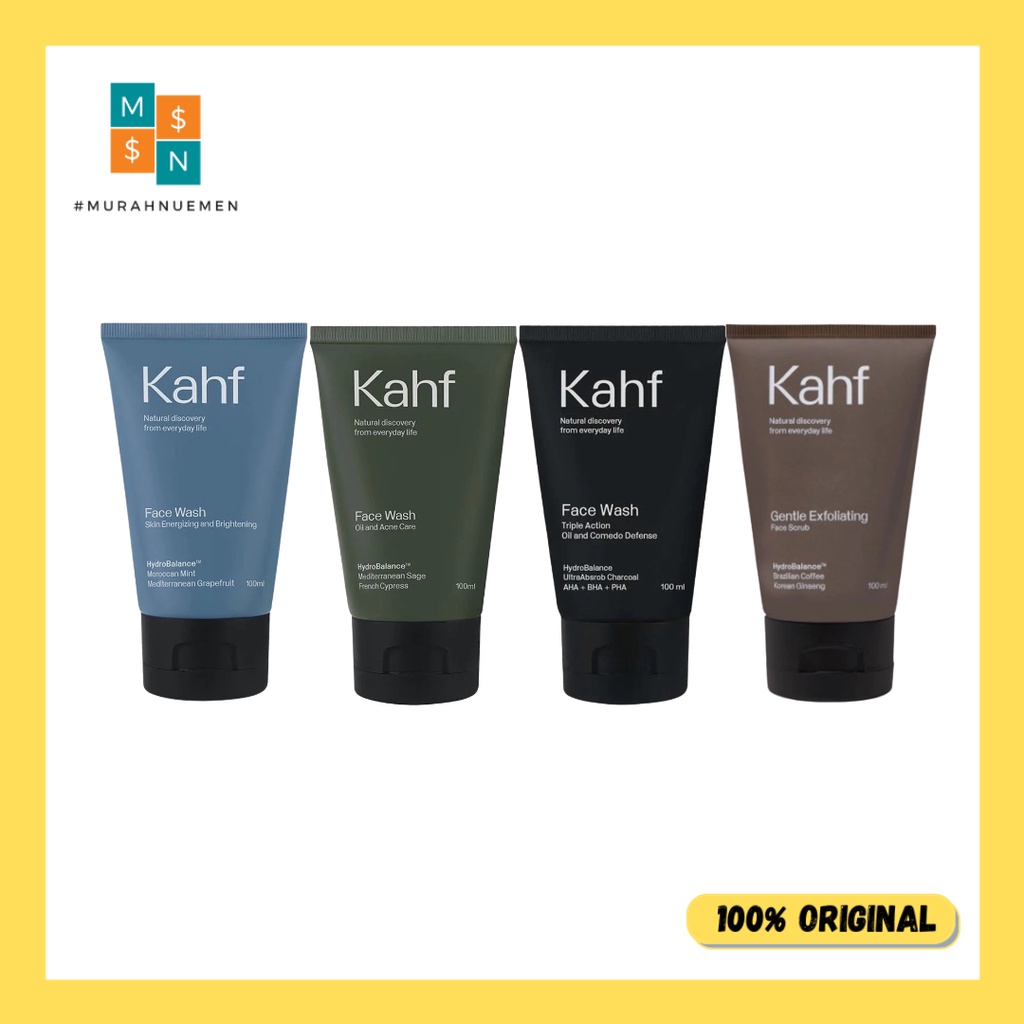 Jual Kahf Oil and Acne Care / Skin Energizing and Brightening / Gentle ...