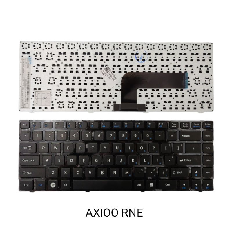 Jual KEYBOARD AXIOO RNE BLACK | Shopee Indonesia