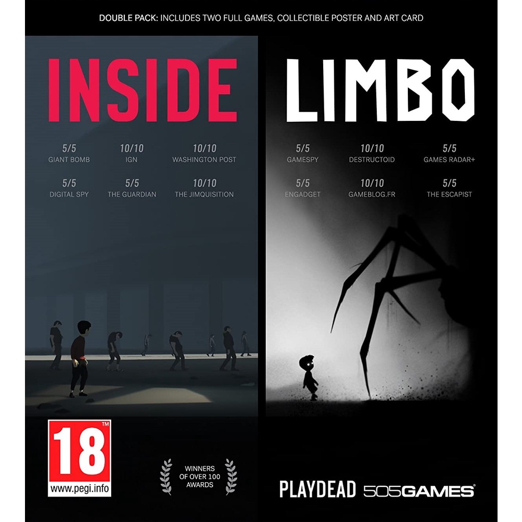 Jual (2 Games) Inside Limbo Double Pack Nintendo Switch Digital Download | Shopee Indonesia