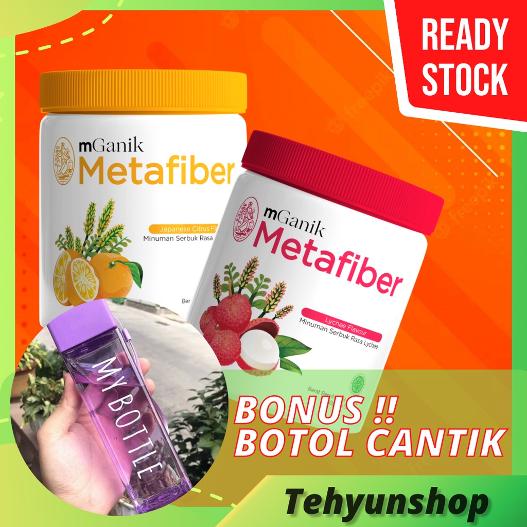 Jual Mganik Metafiber Kemasan Baru Suplemen Serat Alami Khusus ...