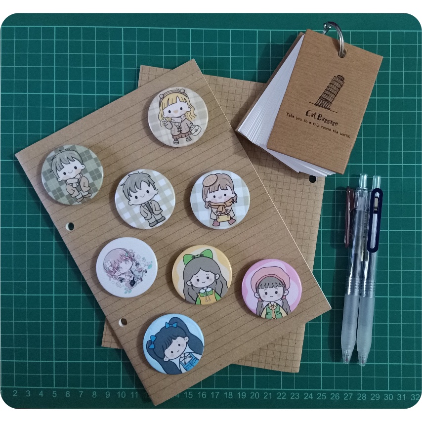 Jual Pin Peniti & Gantungan Kunci Gambar Lucu Ukuran 4,4 CM (B ...