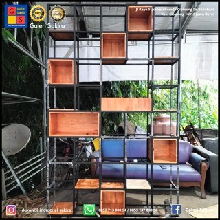 Jual Promo Rak Partisi Ruangan/ Partisi Industrial/ Pembatas Ruangan ...