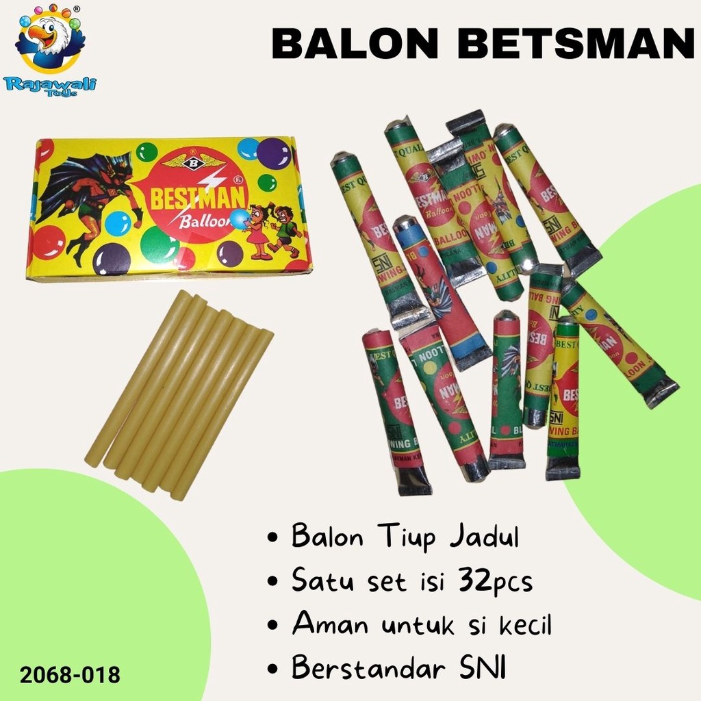 Jual BALON BESTMAN/MAINAN ANAK BALON TIUP JADUL | Shopee Indonesia