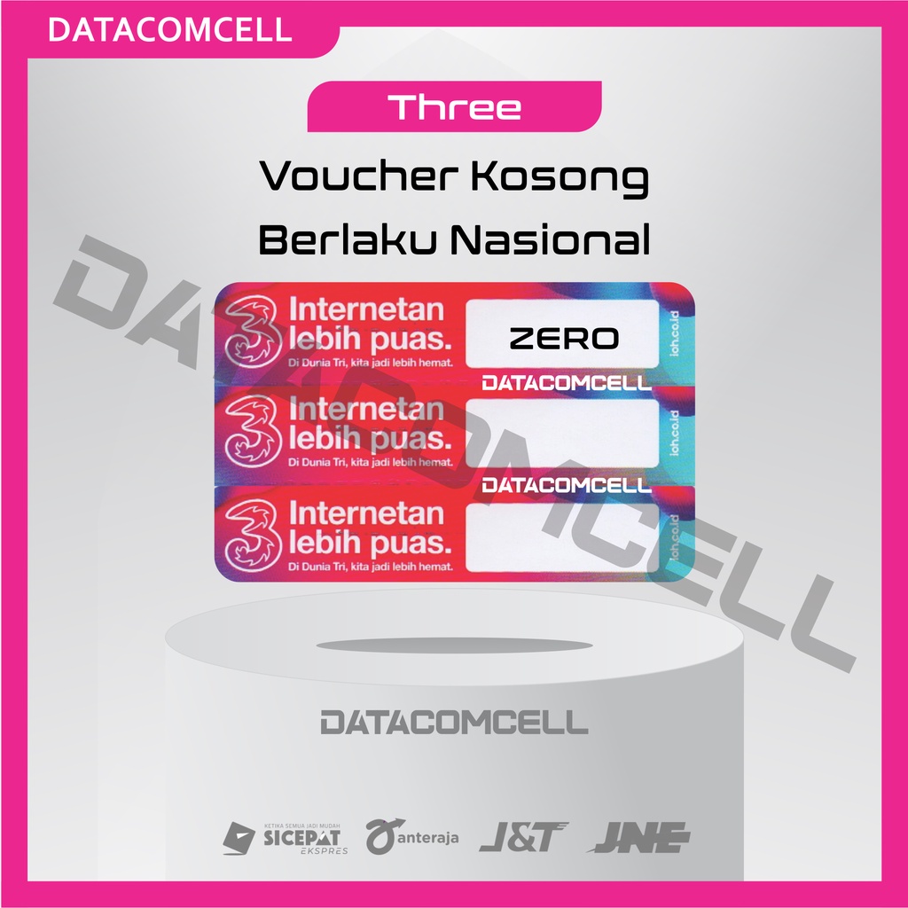 Jual VOUCHER TRI THREE KOSONG NASIONAL | Shopee Indonesia