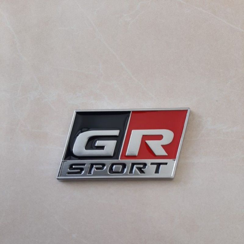 Jual Emblem logo GR Sport Gazoo racing toyota | Shopee Indonesia