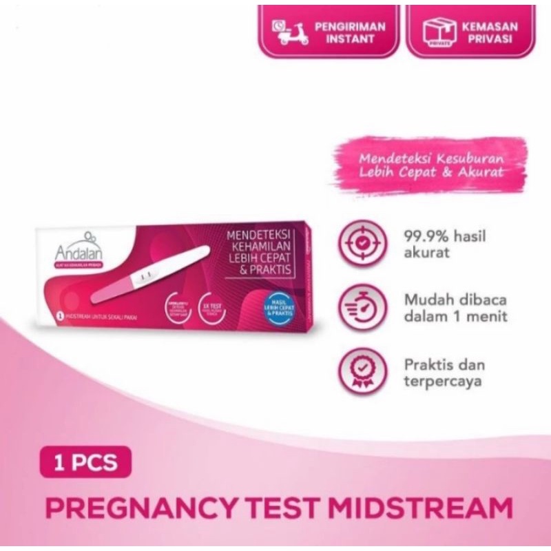 Jual Test pack andalan midstream / testpack andalan | Shopee Indonesia
