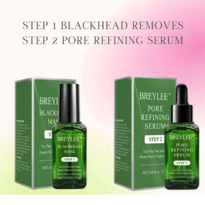 Jual BREYLEE pengangkat komedo ampuh STEP 1 STEP 2 | free paper ...