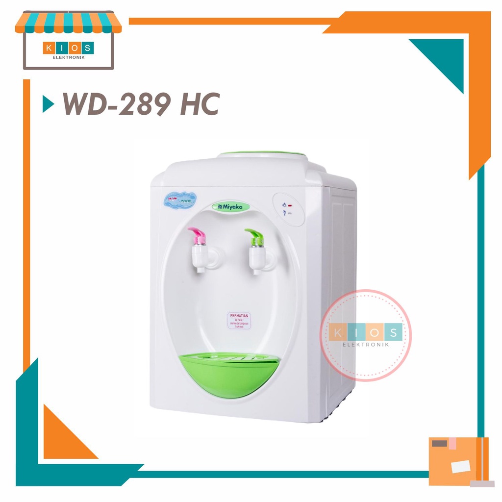 Jual DISPENSER MIYAKO WD-289 HC | HOT & COOL | 100% ORIGINAL | Shopee ...