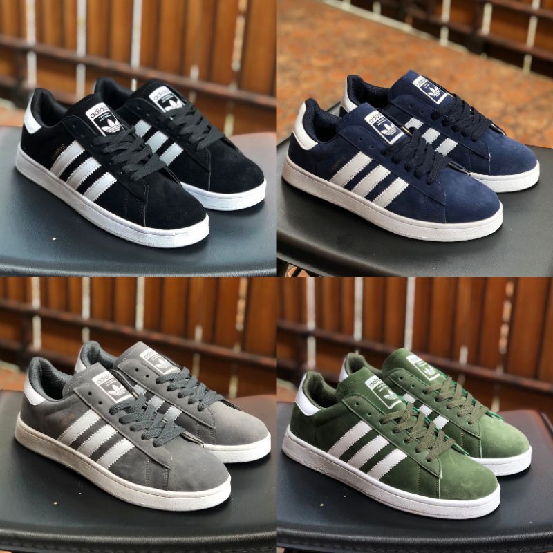 Jual ADIDAS KAMPUS ORIGINAL MADE IN INDONESIA SNEAKERS KULIT SEPATU ...