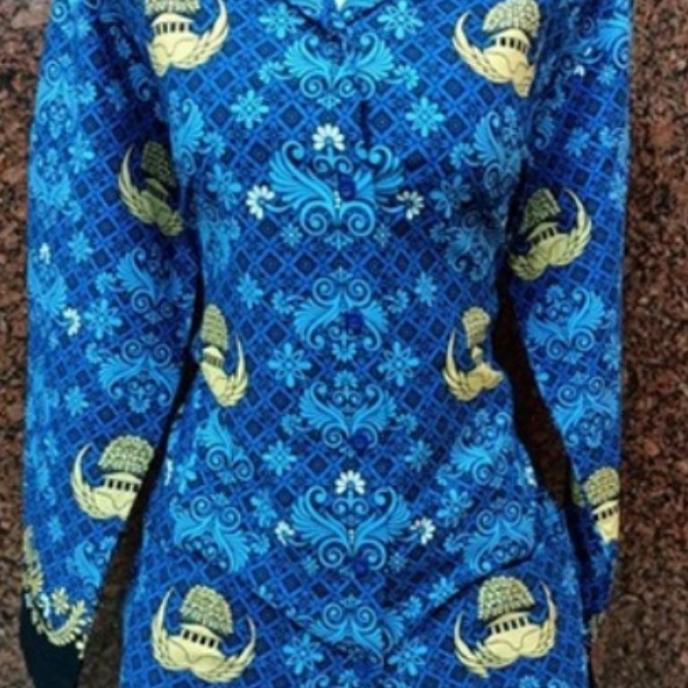 Jual Baju Korpri Wanita / Seragam PNS terbaru edisi 2022 Non Furing | Shopee Indonesia