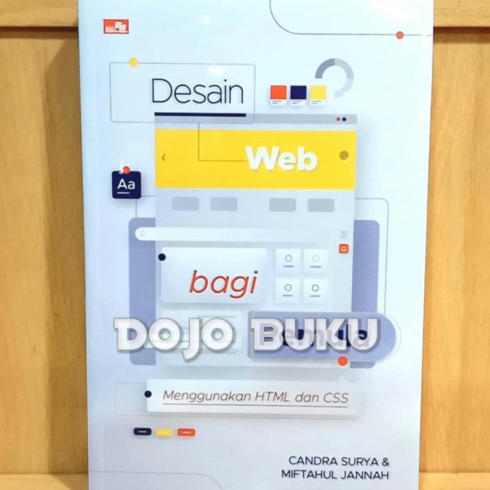 Jual Desain Web Bagi Pemula by CANDRA SURYA DAN MIFTAHUL JANNAH ...
