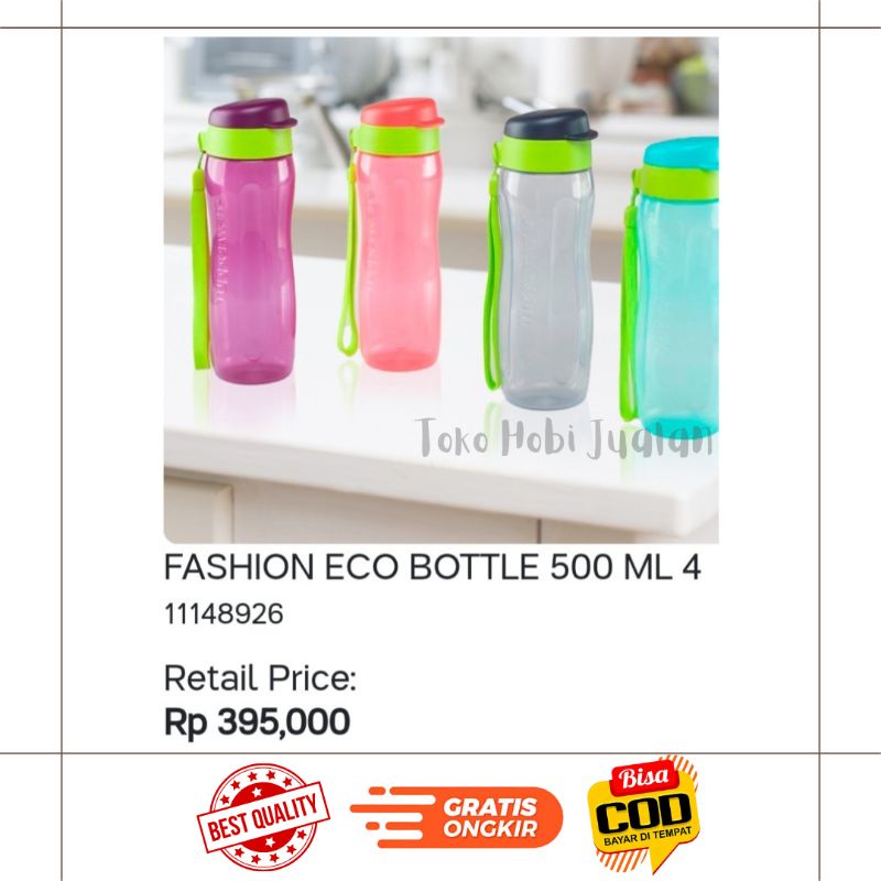 Jual Eco Bottle Botol Tupperware Botol 500 ml Botol Sekolah Botol ...