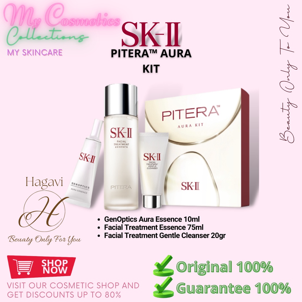 Jual SKII SK-II SK2 SK II Pitera AURA KIT (Paket) (100% ORI) | Shopee Indonesia
