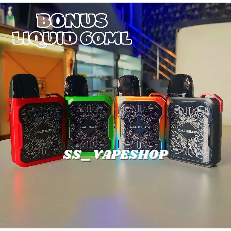 Jual POD CALIBURN GK2 18W 690mAh FULLSET | Shopee Indonesia