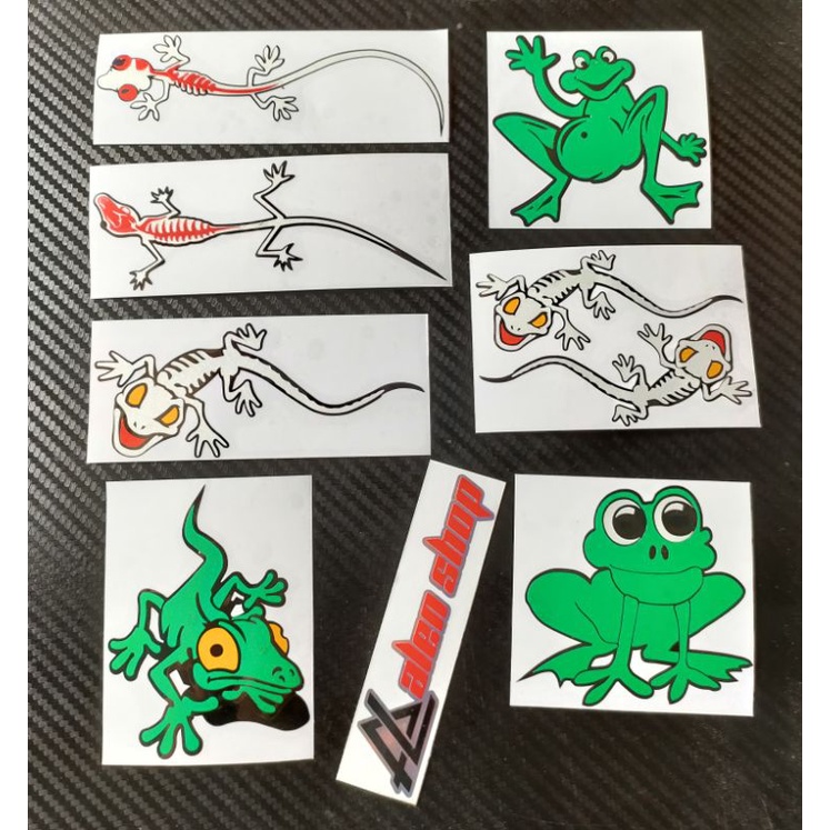 Jual STIKER CUTTING GAMBAR KODOK.CICAK LUCU VIRAL | Shopee Indonesia