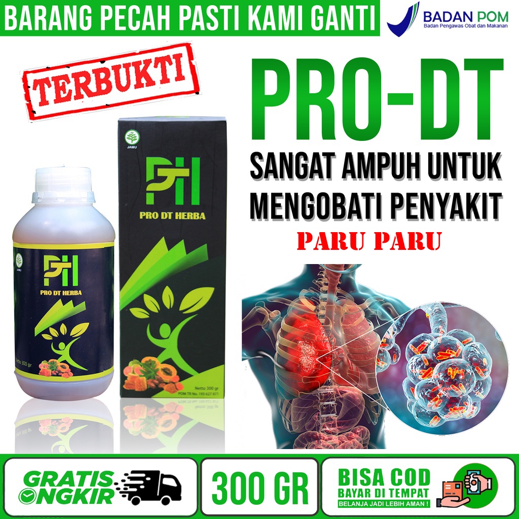 Jual PRO DT HERBA obat paru paru dan batuk dan sesak,obat nyeri dada ...