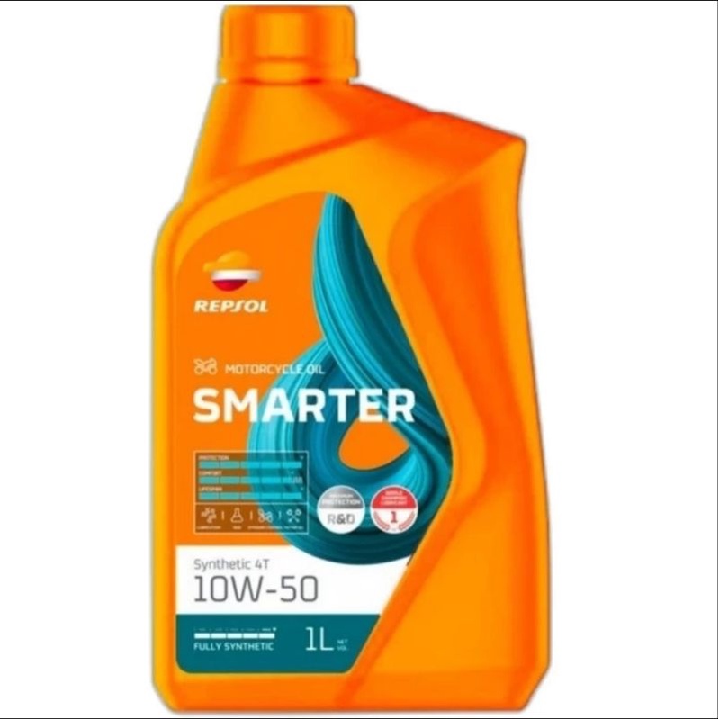 Jual Repsol Premium Smarter Synthetic 10W-50 API SN/JASO MA2 - 1L | Shopee Indonesia