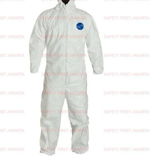 Jual Baju Coverall Putih Industri Tissue Cat Tyvek Dupont ORIGINAL - L ...