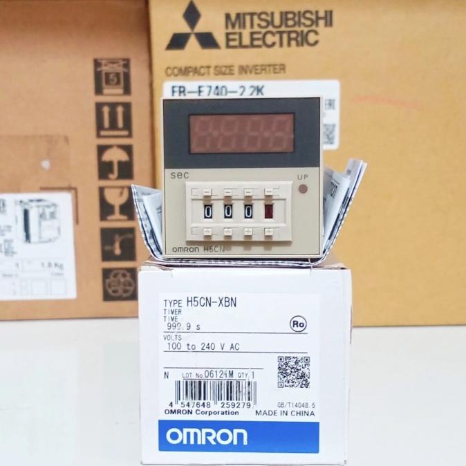 Jual DIGITAL TIMER OMRON H5CN-XBN AC 100-240VAC | Shopee Indonesia