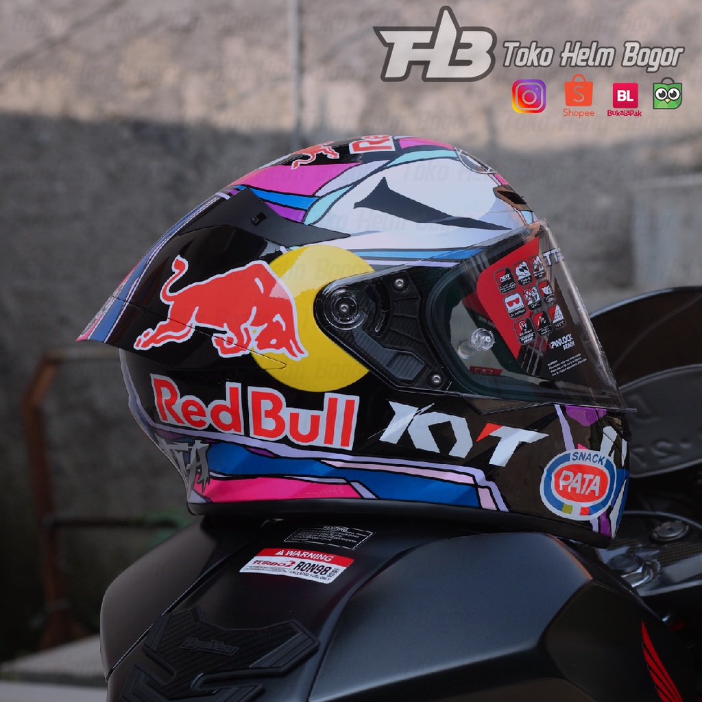 Jual KYT TT Course Bastianini 2022 repaint | Shopee Indonesia