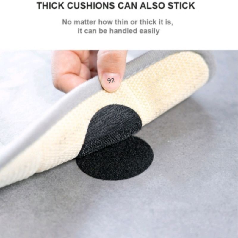 Jual Perekat Kain Velcro 2 Sisi Tape Anti Selip Karpet Serbaguna ...